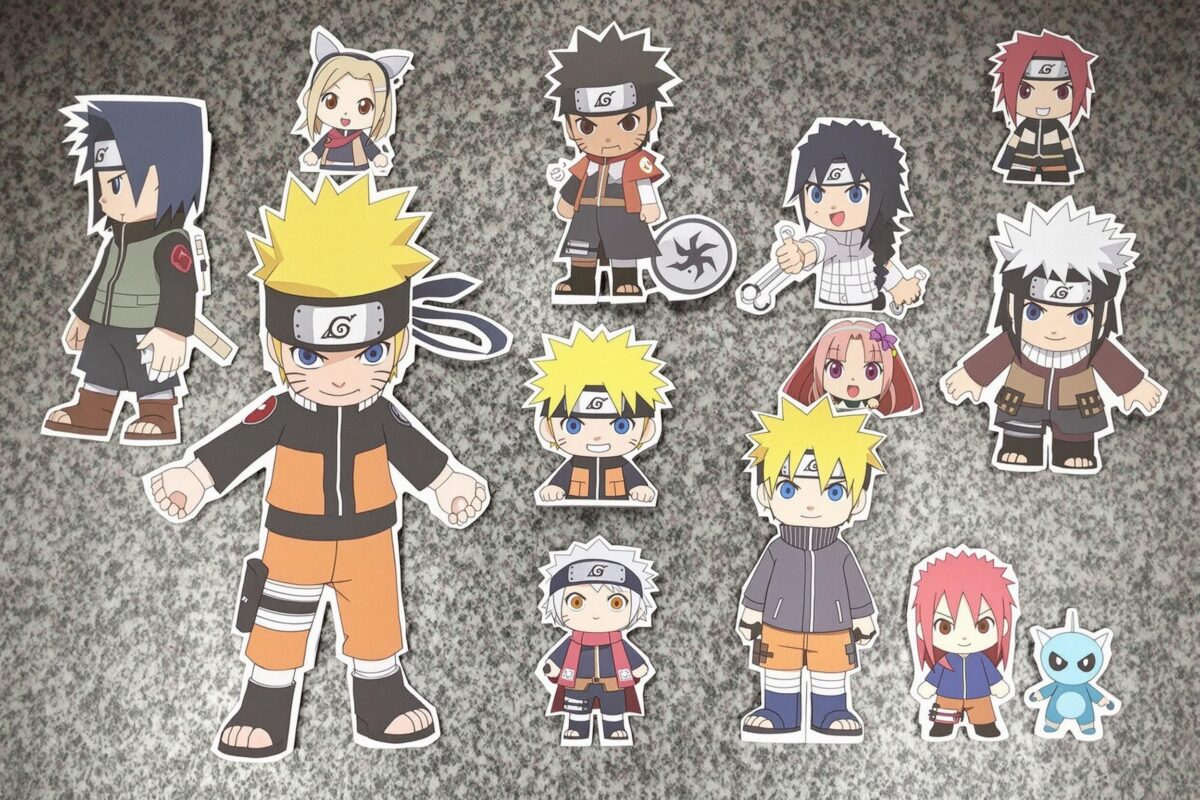 Papercraft Naruto : Créez vos personnages préférés en papier avec nos ...